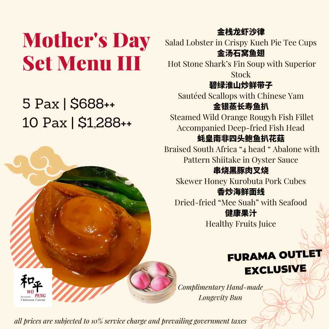 Furama Outlet - Wo Peng Cantonese Cuisine